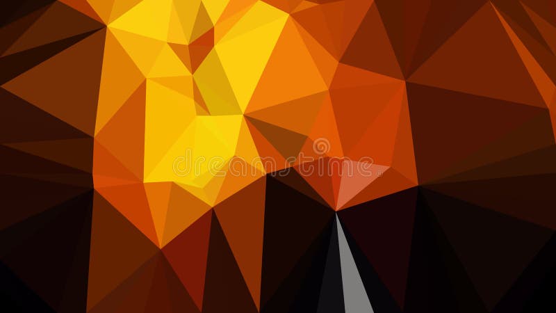 Abstract Cool Orange Polygon Background Graphic Design Stock Vector ...