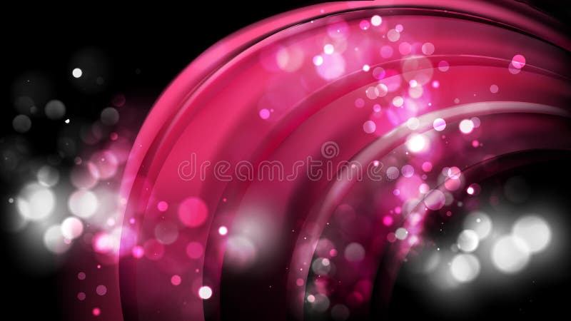 Abstract Cool Pink Blur Lights Background Design Stock Vector ...