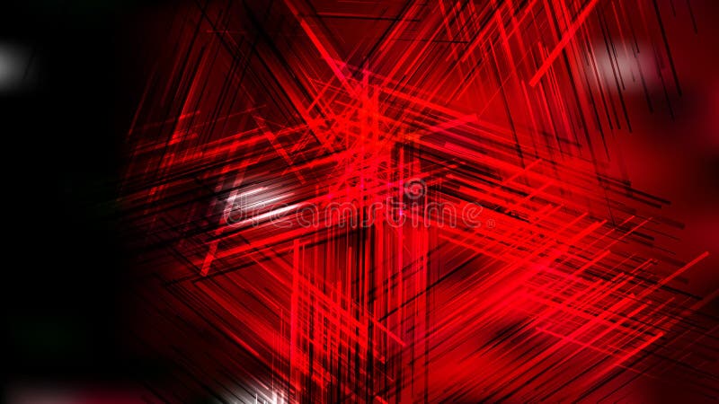 Abstract Cool Red Chaotic Overlapping Lines Background Vector Image Stock Illustration ...