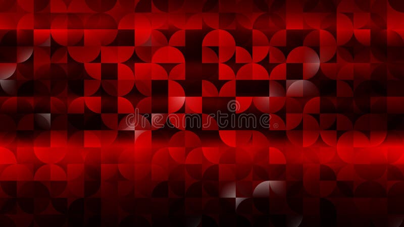 Abstract Cool Red Quarter Circles Background Stock Vector ...