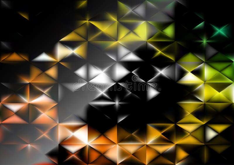 Abstract Cool Triangular Background Graphic Stock Vector - Illustration ...