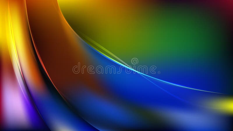 Abstract Cool Wavy Background Vector Stock Vector - Illustration of ...
