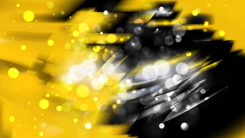 Abstract Cool Yellow Defocused Lights Background Image Stock ...