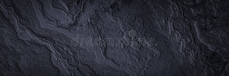 Abstract Cooled Lava Background. Basalt Rock Texture Stock Illustration ...