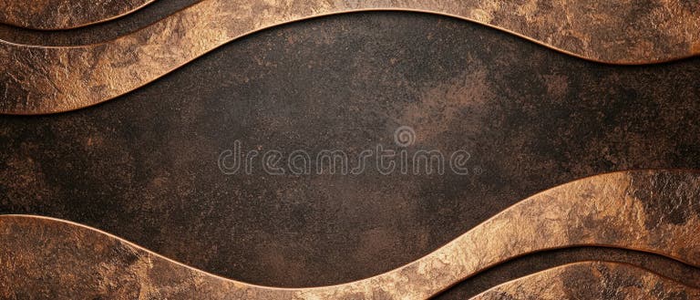 Abstract Copper and Black Background Stock Illustration - Illustration ...