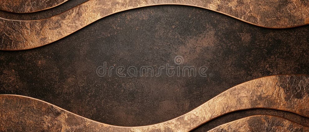 Abstract Copper and Black Background Stock Illustration - Illustration ...