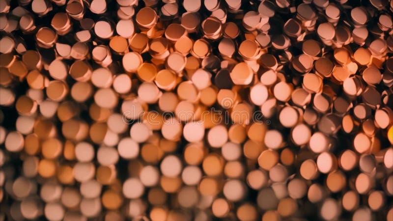 Abstract Copper Circles stock footage. Video of gradient - 336102268
