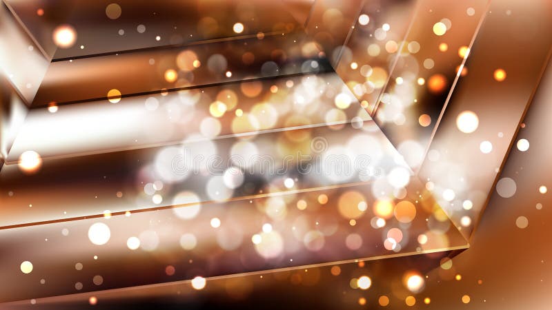 Abstract Copper Color Blur Lights Background Design Stock Vector ...