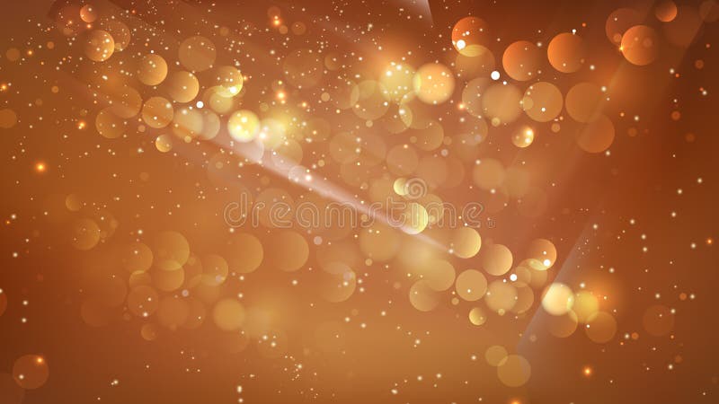 Abstract Copper Color Blur Lights Background Design Stock Vector ...