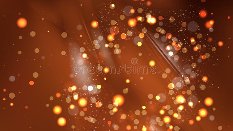 Abstract Copper Color Defocused Lights Background Design Stock ...