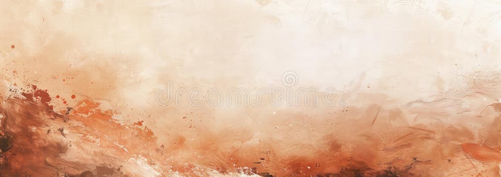 Abstract Copper Paint Texture Background. Copper Paintbrush Strokes ...