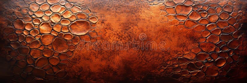 Abstract Copper Texture Background with Circular Pattern, Old Metal ...