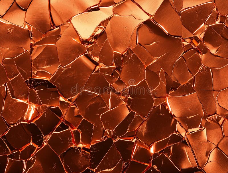 Abstract Copper Texture with Scratches and Dust, Showcasing Vintage ...