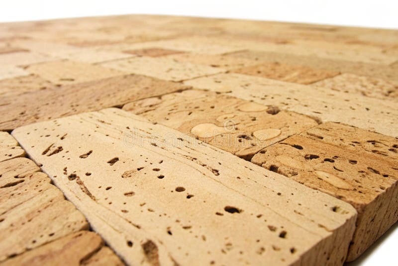 Abstract Cork Surface with Natural Chaotic Texture Stock Illustration ...