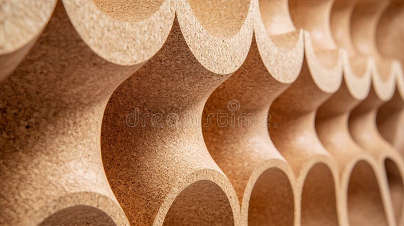 Abstract Cork Texture: Cubist Fragmentation of Space for Modern ...