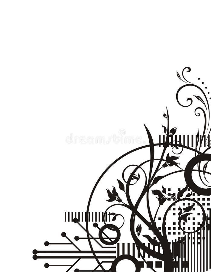 Abstract corner design stock illustration. Illustration of abstract ...