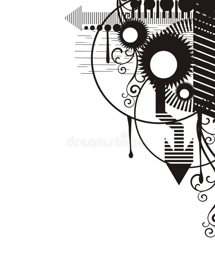 Abstract corner design stock illustration. Illustration of geometric ...