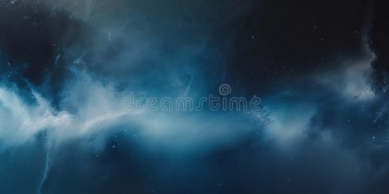 Abstract Cosmic Backdrop Featuring a Gradient from Black To Deep Navy ...