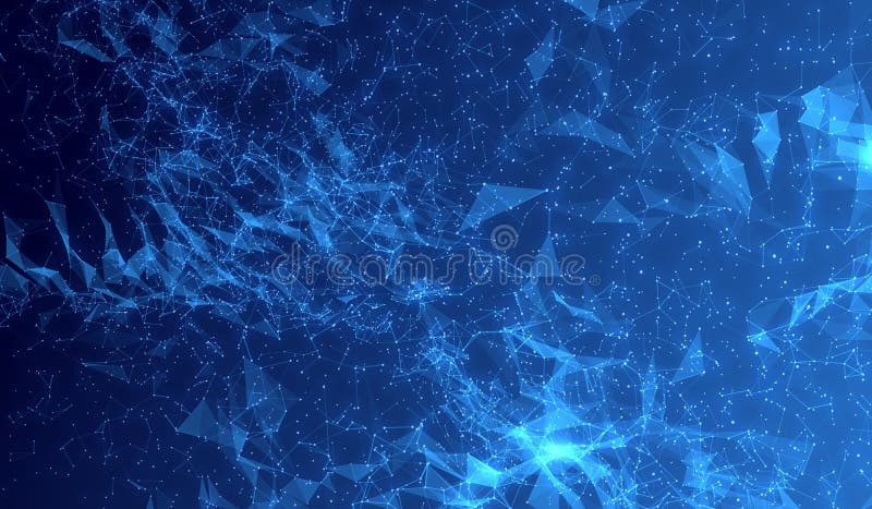 Abstract cosmic background stock illustration. Illustration of line ...