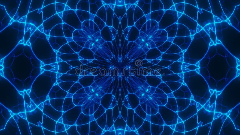 Abstract Cosmic Chaos Background. Symmetric Kaleidoscope Backdrop from ...