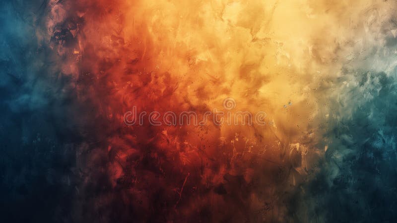 Cosmic Nebula with Vibrant Gradient Colors Stock Illustration ...