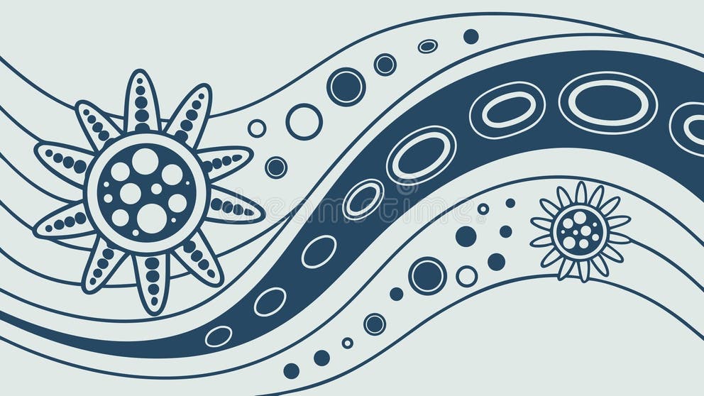 Abstract Cosmic Pattern with Celestial Elements, Universal Design ...