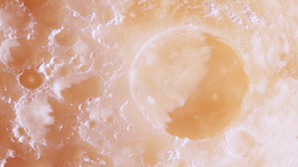 Abstract Cosmic Peach Texture with Chaotic Moon Surface Design for ...