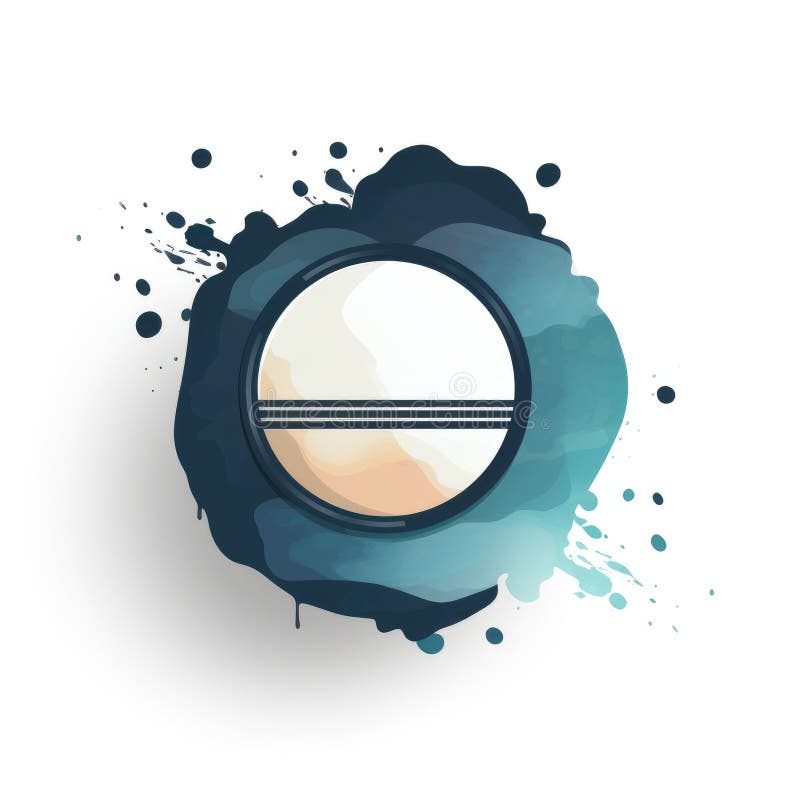 Abstract Cosmic Portal Design on White Stock Photo - Image of concept ...