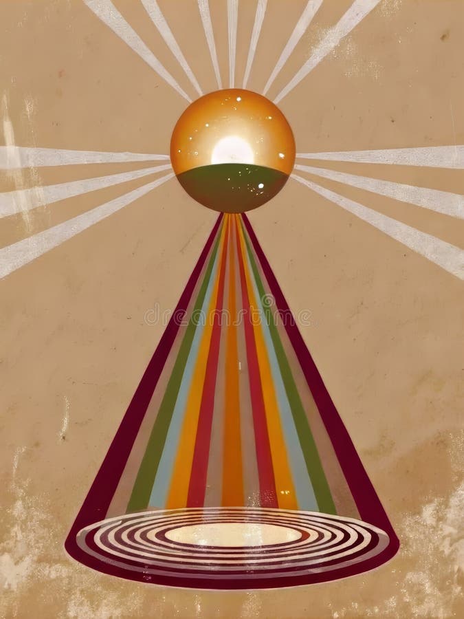 Abstract Cosmic Rays and Planetary Orbits Artwork Stock Image - Image ...