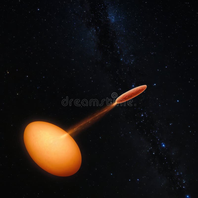 Surreal Illustration Featuring Abstract Celestial Objects Stock Photos ...