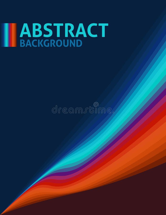 Abstract Cover of Book or Booklet. Vector Layout Stock Vector ...