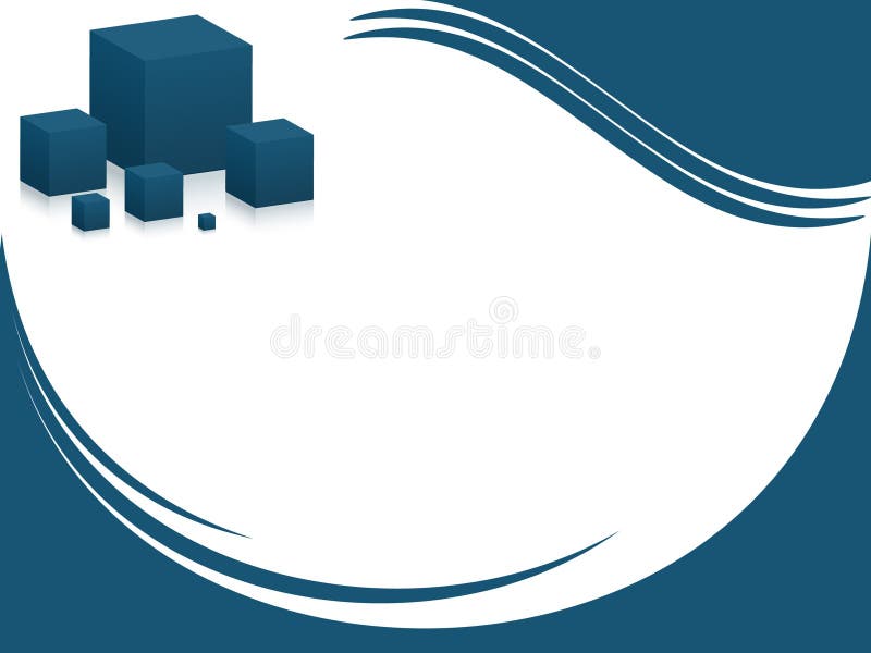 Abstract Cover Page Design with Curve Shapes Stock Vector ...