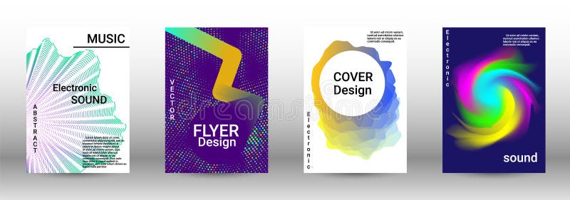 Creative sound backgrounds stock vector. Illustration of identity ...