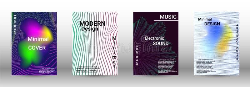 Creative sound backgrounds stock vector. Illustration of line - 127673294