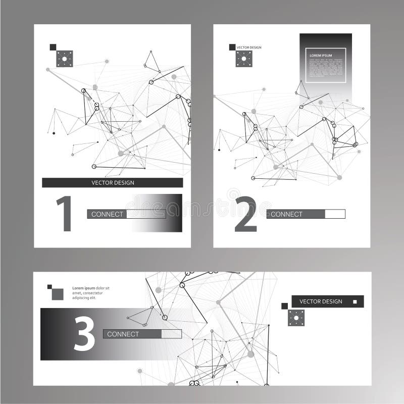 Abstract Cover Page on White Backdrop. Abstract Background. Vector ...