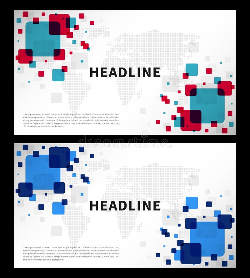 Abstract Cover with World Map Vector Illustration Stock Vector ...