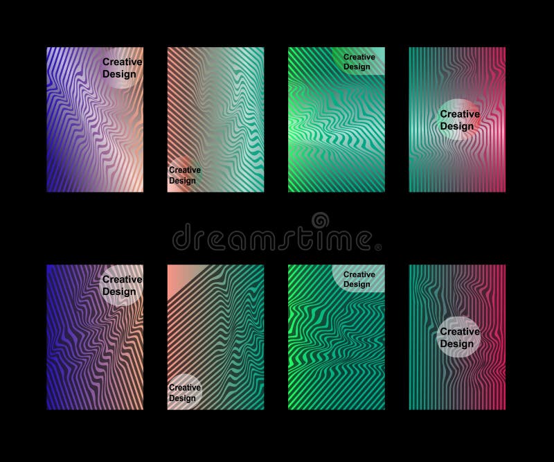 Abstract Covers Design. Minimalist Geometric Template. Vector ...