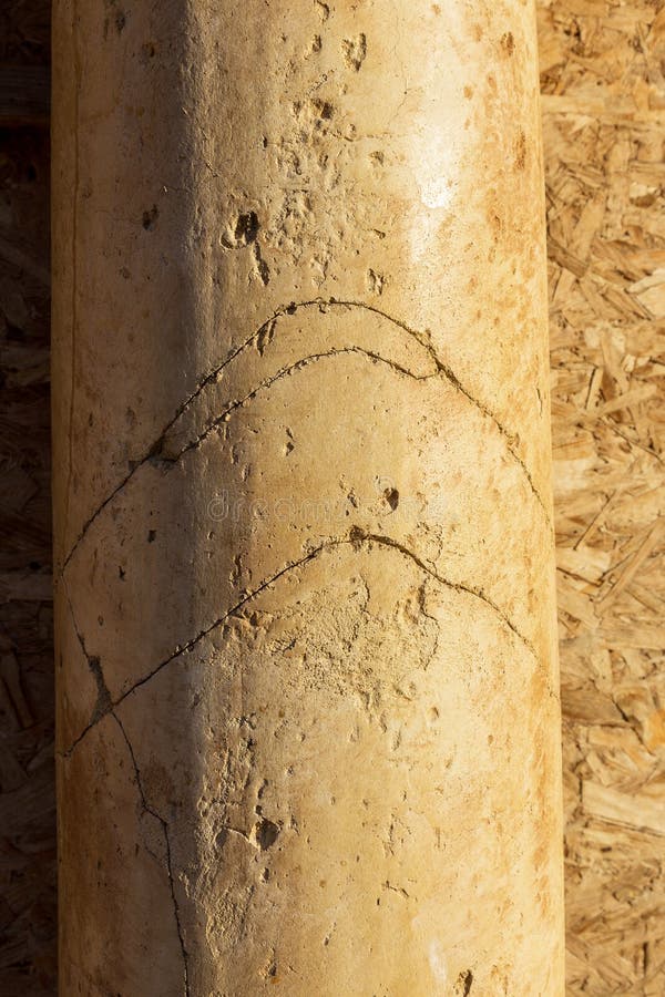 Abstract Cracked Background As Basis for Any Creative Design. Cement ...