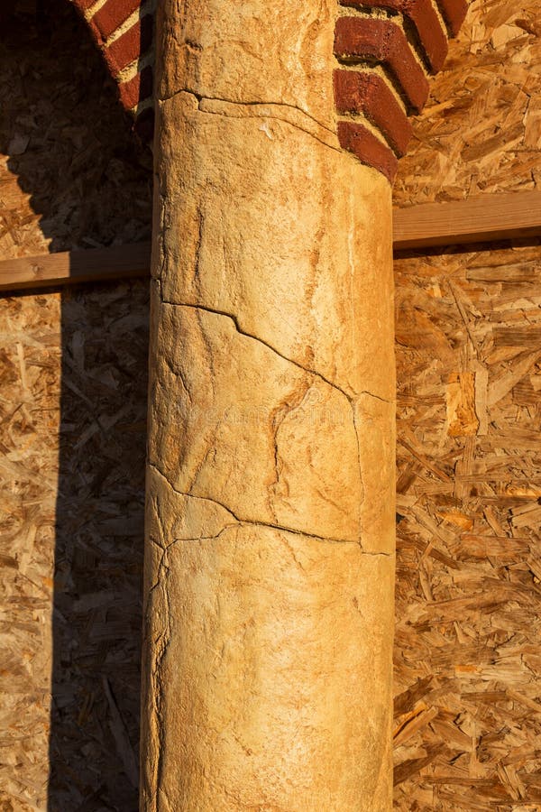 Abstract Cracked Background As Basis for Any Creative Design. Cement ...