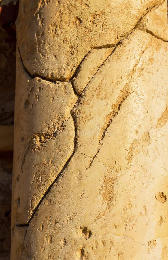 Abstract Cracked Background As Basis for Any Creative Design. Cement ...