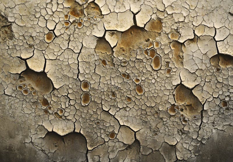 Abstract Cracked Earth Texture Background AI High Quality Image Stock ...