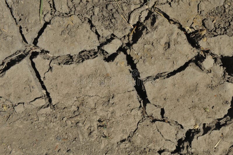 Abstract Cracked Ground Texture Background Closeup Stock Photo - Image ...