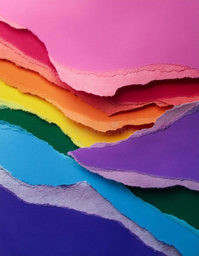 Abstract Cracked Rainbow of Color Background Stock Illustration ...