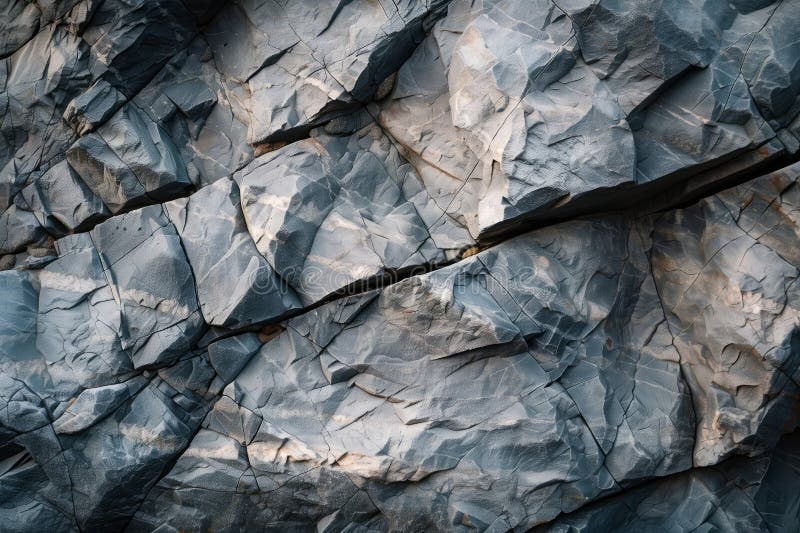 Abstract Cracked Rock Pattern with Shadows Stock Photo - Image of ...