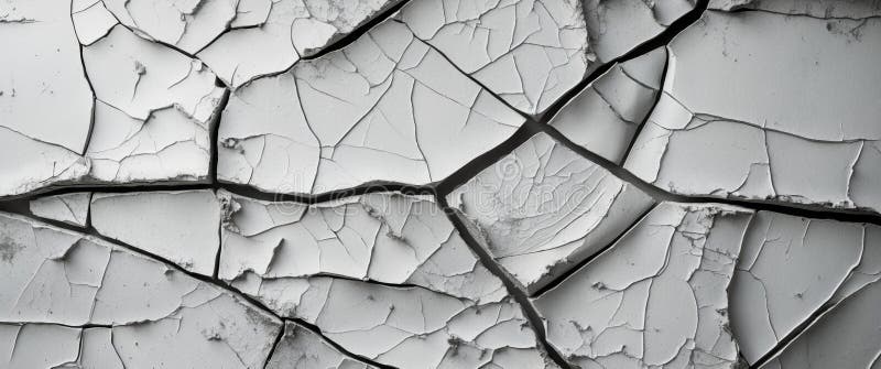 Abstract Cracked Texture on Aged Plastic Surface for Creative Design ...