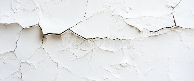 Abstract Cracked White Wall Texture Background High Quality Image Stock ...
