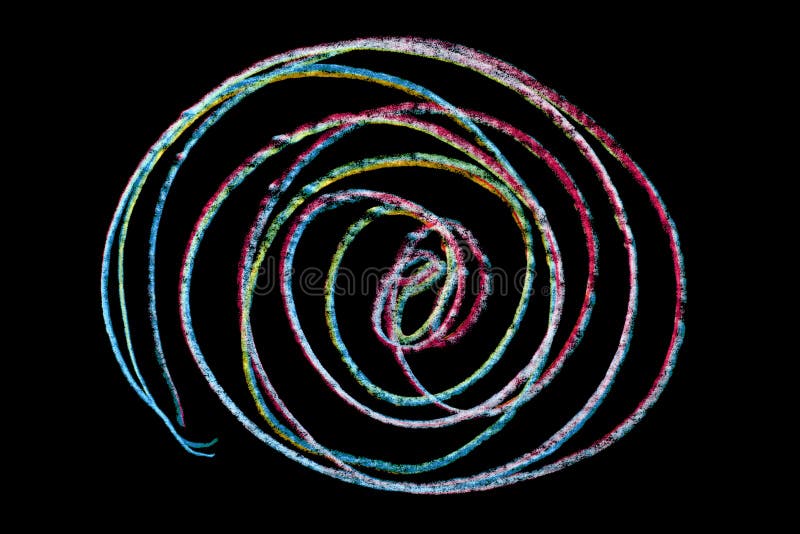 Abstract crayon drawing stock image. Image of black - 166766139