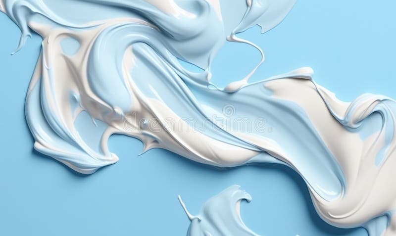 Abstract Cream Wallpaper. Creative Cosmetics Banner Stock Illustration ...