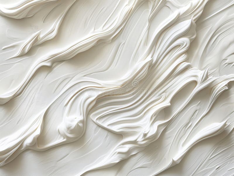 Abstract Creamy White Texture Stock Image - Image of delicate, waves ...