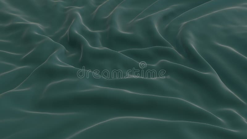 Abstract Creased Ripple Fabric Cloth 3D Render Illustration Stock ...